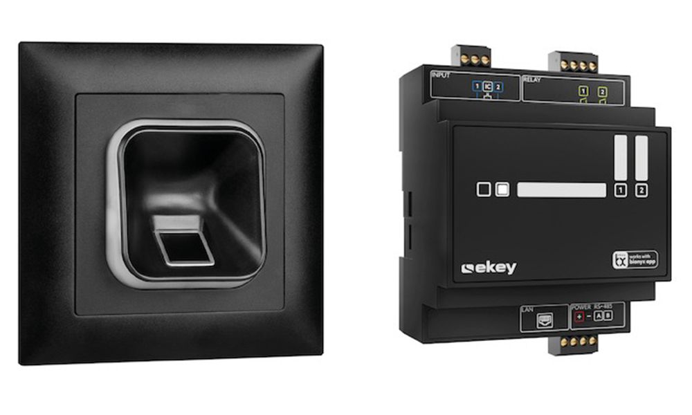 Fingerprint Set ekey xLine UP sw - René Koch AG